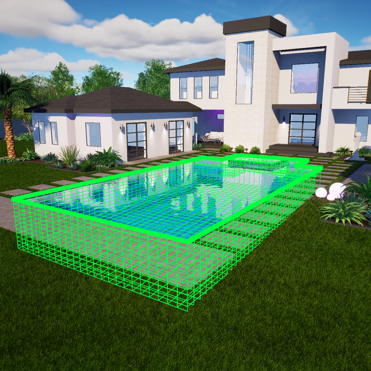 3D Pool and Landscaping Design Software Overview | Vip3D